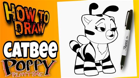 How To Draw Catbee From Poppy Playtime Como Dibujar A Catbee De Poppy