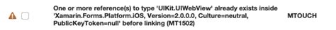 S Xamarin Ios Rejection Due To The Uiwebview In Xamarin