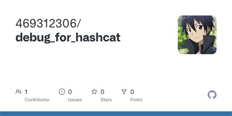 GitHub Debug For Hashcat