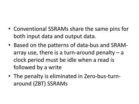Ppt Understanding Ssram Internal Structure Modes And Benefits