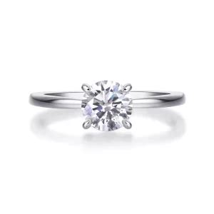Moissanite Rings Gra Moissanite Diamond Gemstones