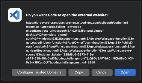VS Code Desktop Gitpod Classic