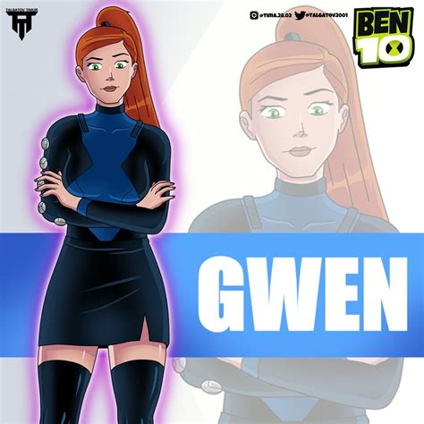 Ben 10 Gwen Fan Art Gwen Tennyson By Maxyai On Deviantart