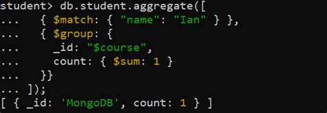 Mongodb Equivalent Of Select Count Group By Spark By Examples