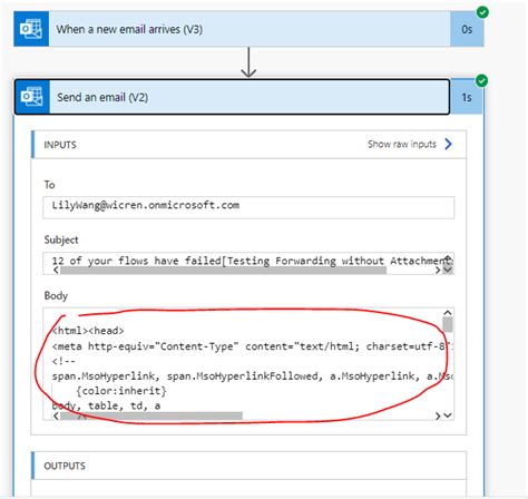 Solved Forward Email And Maintain Html Formating Power Platform