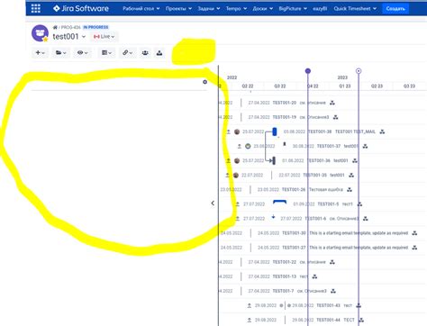 displaying columns in a gantt chart