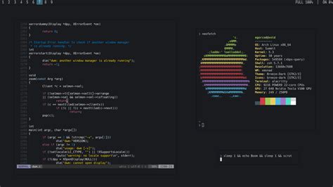 [dwm] Suckless R Unixporn