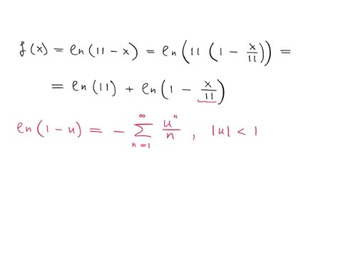 SOLVED Find A Power Series Representation For The Function Give Your