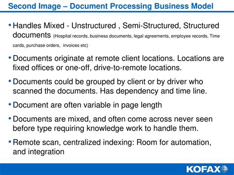 Ppt Document Processing Automation Using Kofax Capture