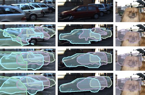Qualitative Amodal Instance Segmentation Results From The Top To The