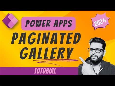 Power Apps Gallery Pagination PowerApps PaginatedGallery SharePoint