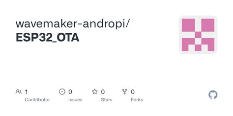 Github Wavemaker Andropiesp32ota