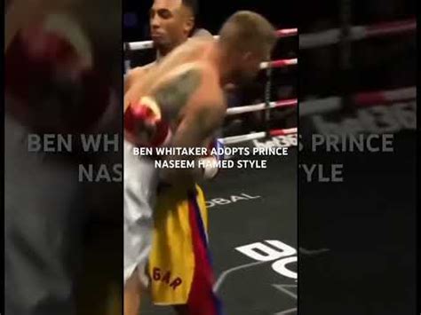 Film Study Must Watch Ben Whitaker Using Prince Naseem Hamed Style To