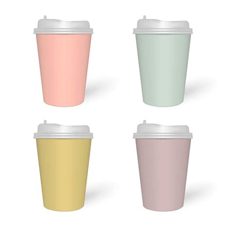 2 쪽 무료로 다운로드 가능한 Plastic Cup Mockup 벡터 And 일러스트 Freepik