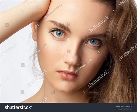 Beautiful Woman Bright Make Eye Sexy Stock Photo Shutterstock