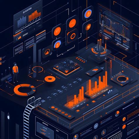 Premium Photo Abstract Tech Analytics Detailing Tech Processes