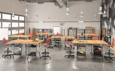 Benefits Of Diverse Makerspaces In Schools Flexible School Furniture