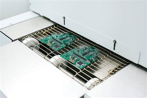 Automation Of Machine Assembly Of Computer Circuit Board In The Factory For The Production Of