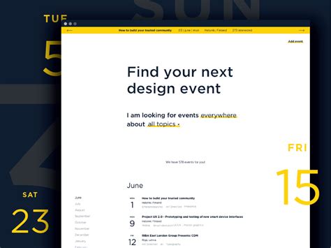 22 Event Schedule Ui Ideas Web Design Ui Design Dashboard Dashboard Design