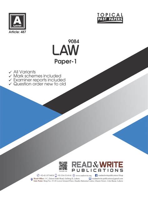 Law A Level Paper 1 Topical Past Papers Pdf Equity Law Legal Remedy