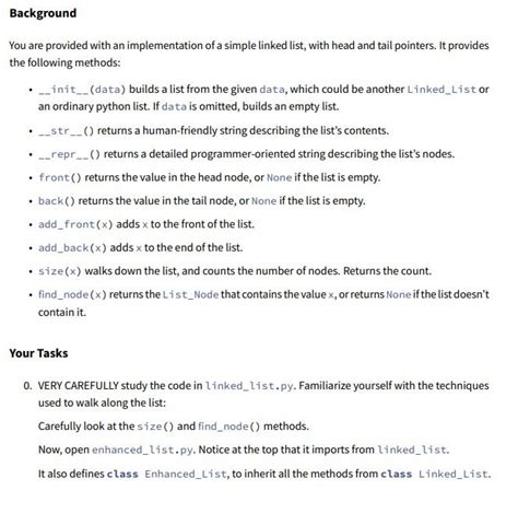 Solved You Are Provided With An Implementation Of A Simple Chegg