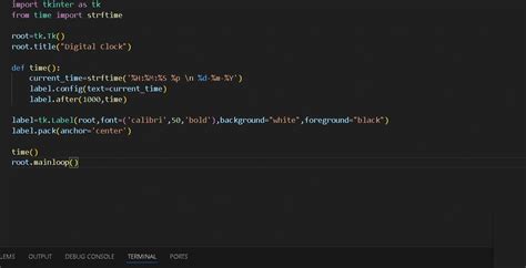 Python Miniprojects Digitalclock Tkinter Codingjourney Mansi Verma