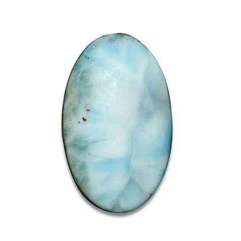 Oval Blue Pectolite Larimar Gemstone For Jewelry At Rs 125carat In Jaipur