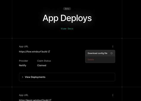 App Deploys