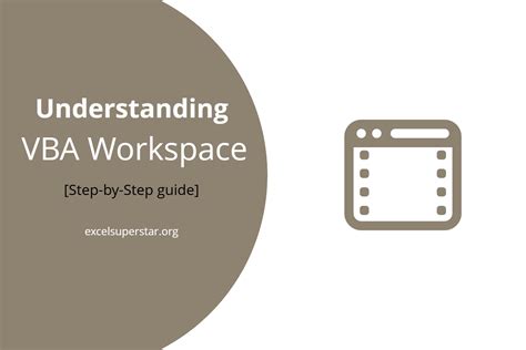 Understanding Vba Workspace In Excel In Hindi