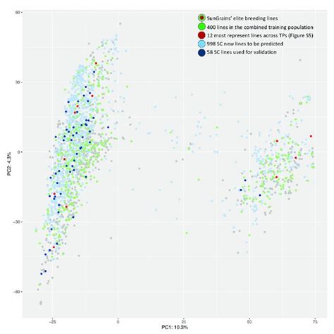 PCA Plot Of First Two Principal Components Is Showing The Genetic Download Scientific Diagram