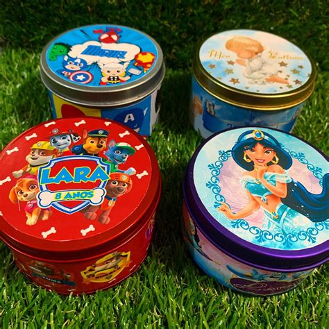 Latas De Metal Personalizadas Elo7 Produtos Especiais