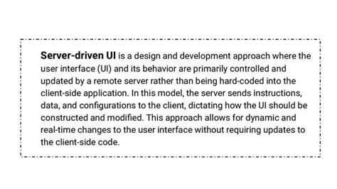 Server Driven Ui In Flutter Speaker Deck