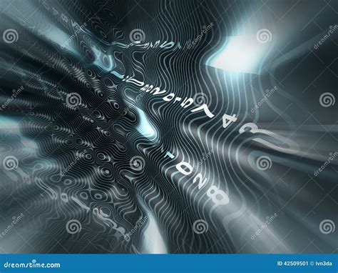 Spatial Distortions Background Stock Illustration Illustration Of