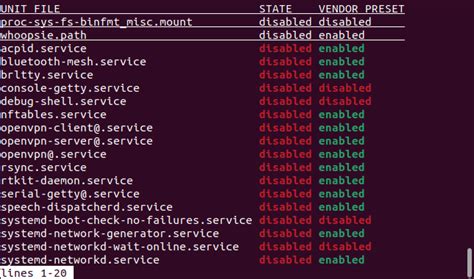 How To List Linux Services With Systemctl