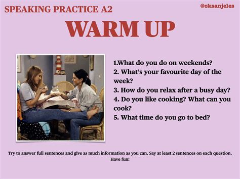 Разговорная карточка для взрослых Warm Up в 2025 г Уроки английского Изучение английского