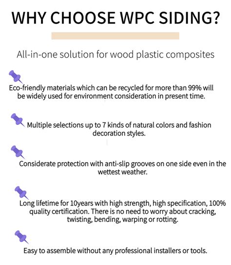 External Wpc Wall Cladding Great Outdoor Plastic Composite Garden