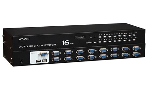 16 Port Smart Automatic Usb 20 Kvm Switch Console Remote Control With