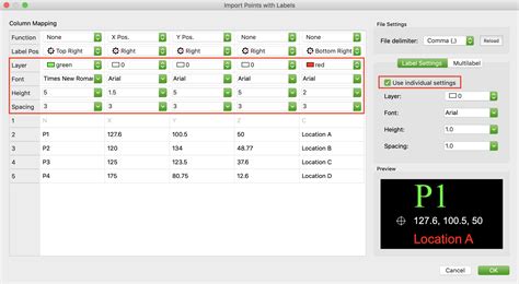 Qcad Tutorial Importing Points With Labels From Csv