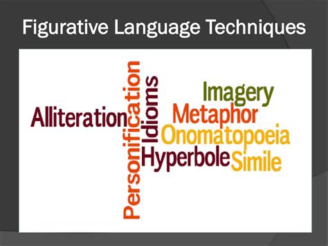Ppt Literary Elements And Figurative Language Techniques Powerpoint Presentation Id 6013962