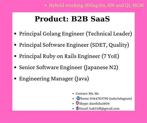 Ha Dao Thi On Linkedin Hanoi Hochiminh Hybridworking Golang Java