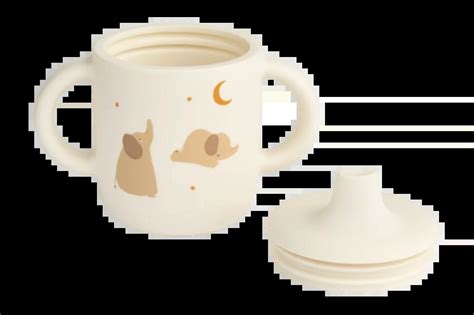 Drinkbeker Liewood Neil Sippy Cup Elephant Creme De La Creme 150 Ml
