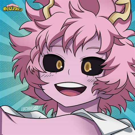 Mina Ashido Mha Fanart By Lucycolomar On Deviantart
