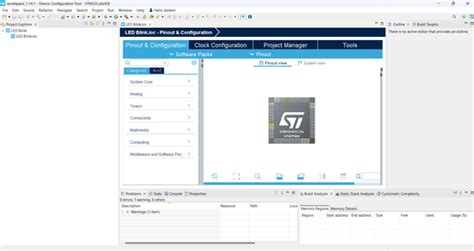 Stm32cubeidea Step By Step Guidance To Activate The On Board Led Of Stm32 Black Pill 13 Steps