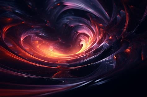 Premium Ai Image Abstract Visualization Of Temporal Anomalies Disto 00042 01