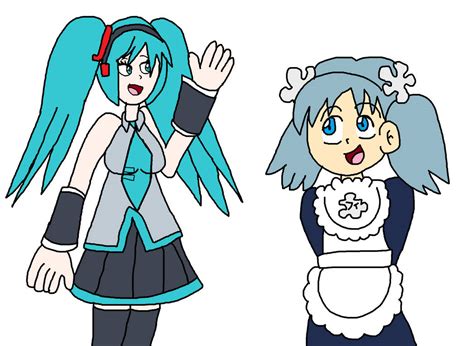 Hatsune Miku Meets Wikipe Tan By Redtails97 On Deviantart