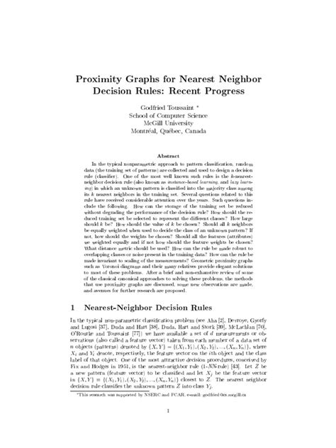 pdf proximity graphs for nearest neighbor dokumen tips