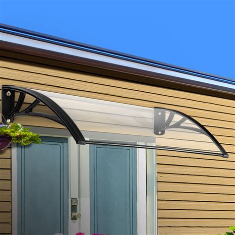Window Door Awning Outdoor Solid Polycarbonate Canopy Patio 1mx1m Diy Afterpay Zippay Zipmoney