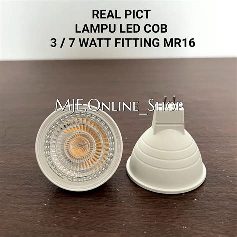 Jual LAMPU LED SPOT COB WATT FITTING MR V LAMPU SOROT COB WATT Shopee Indonesia
