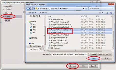 Vince 學習筆記 C Webcam Snapshot And Save Image To Bitmap Using Aforge