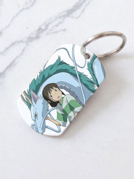 Брелок для ключей с принтом Унесенные Призраками подарок мужчине на День рождения брелок